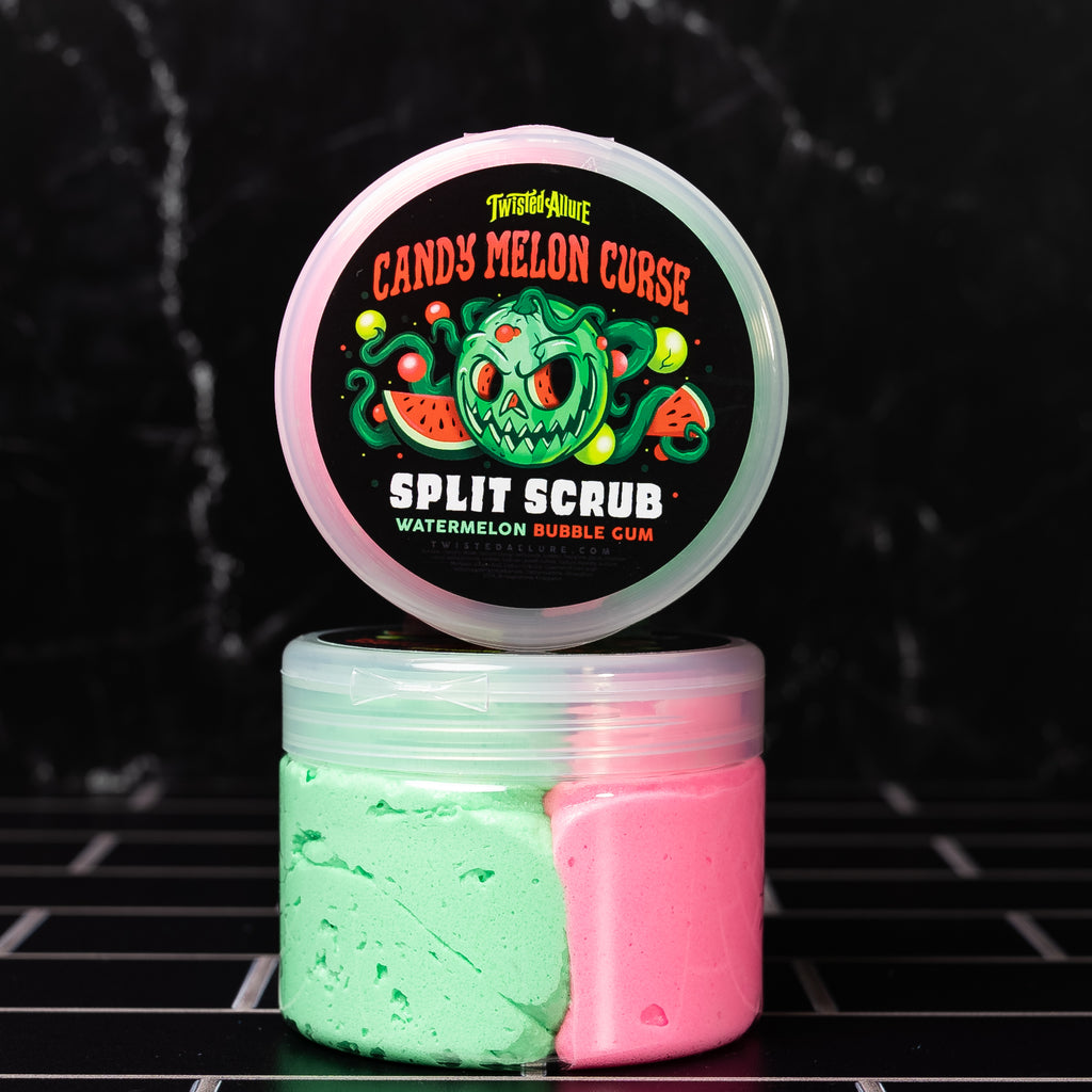 Candy Melon Curse Split Scrub | Essential Body Scrubs | Twisted Allure – TwistedAllure