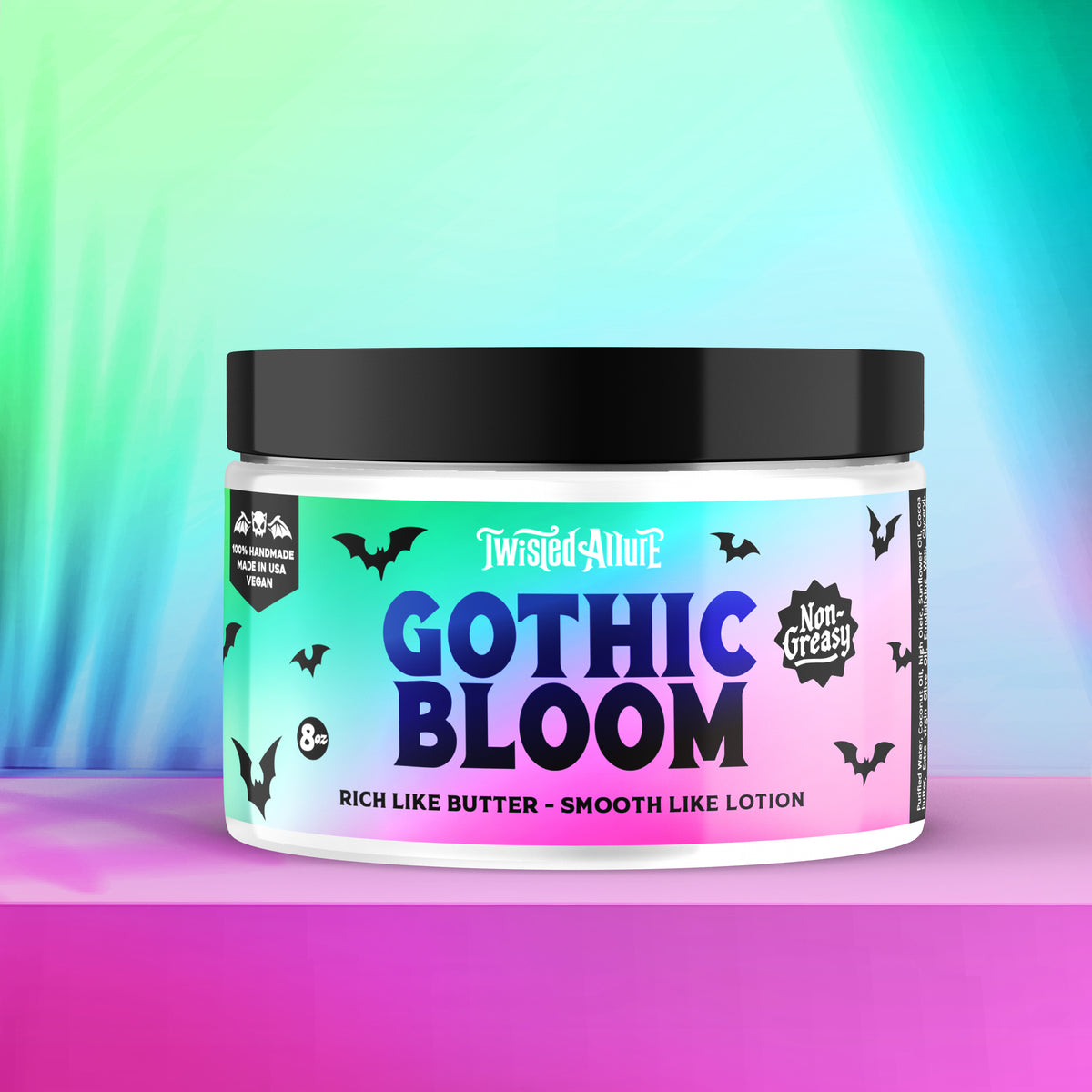 Gothic Bloom Emulsified Body Butter | Luxury Moisturizers | Twisted Allure – TwistedAllure