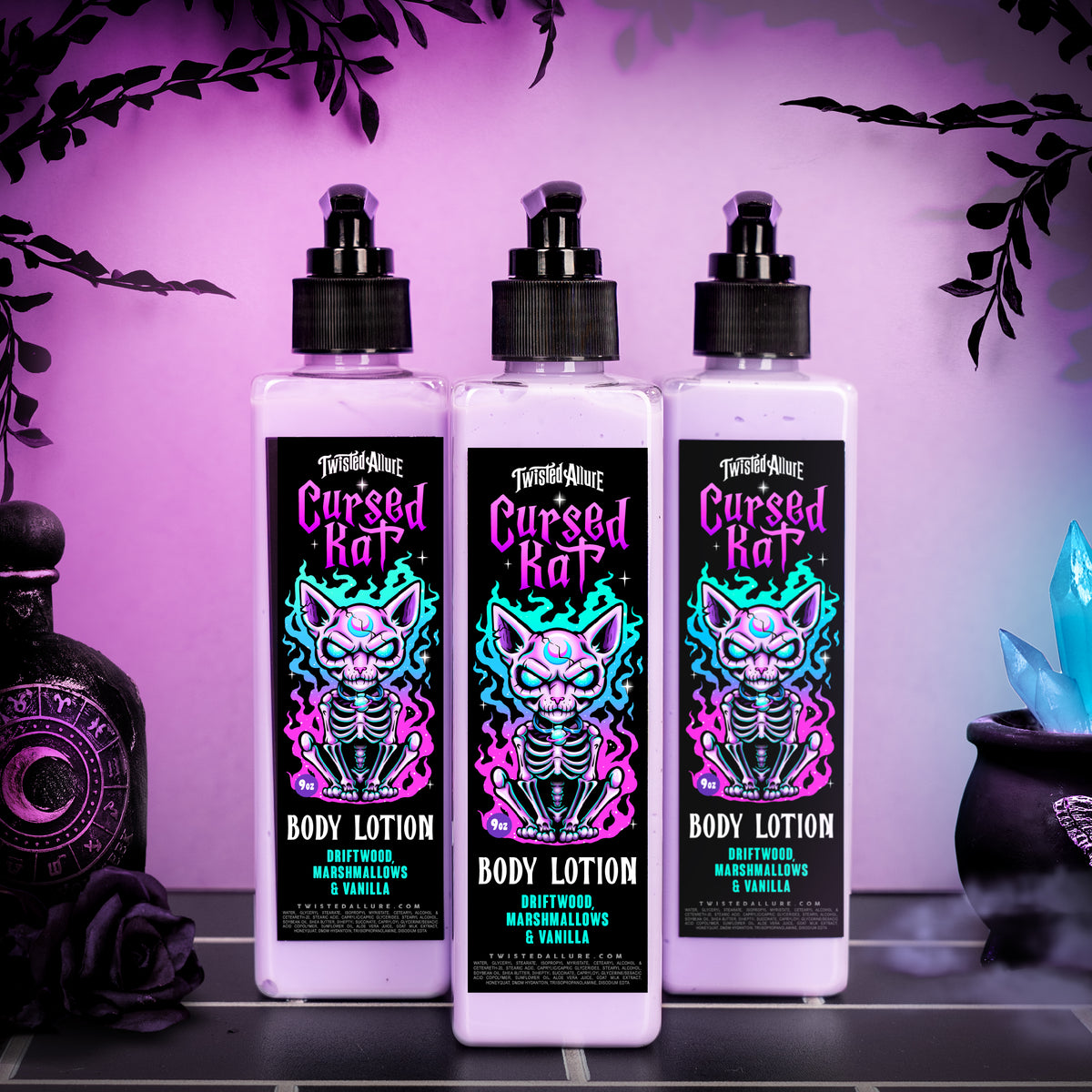 Cursed Kat Body Lotion | Essential Moisturizers | TwistedAllure