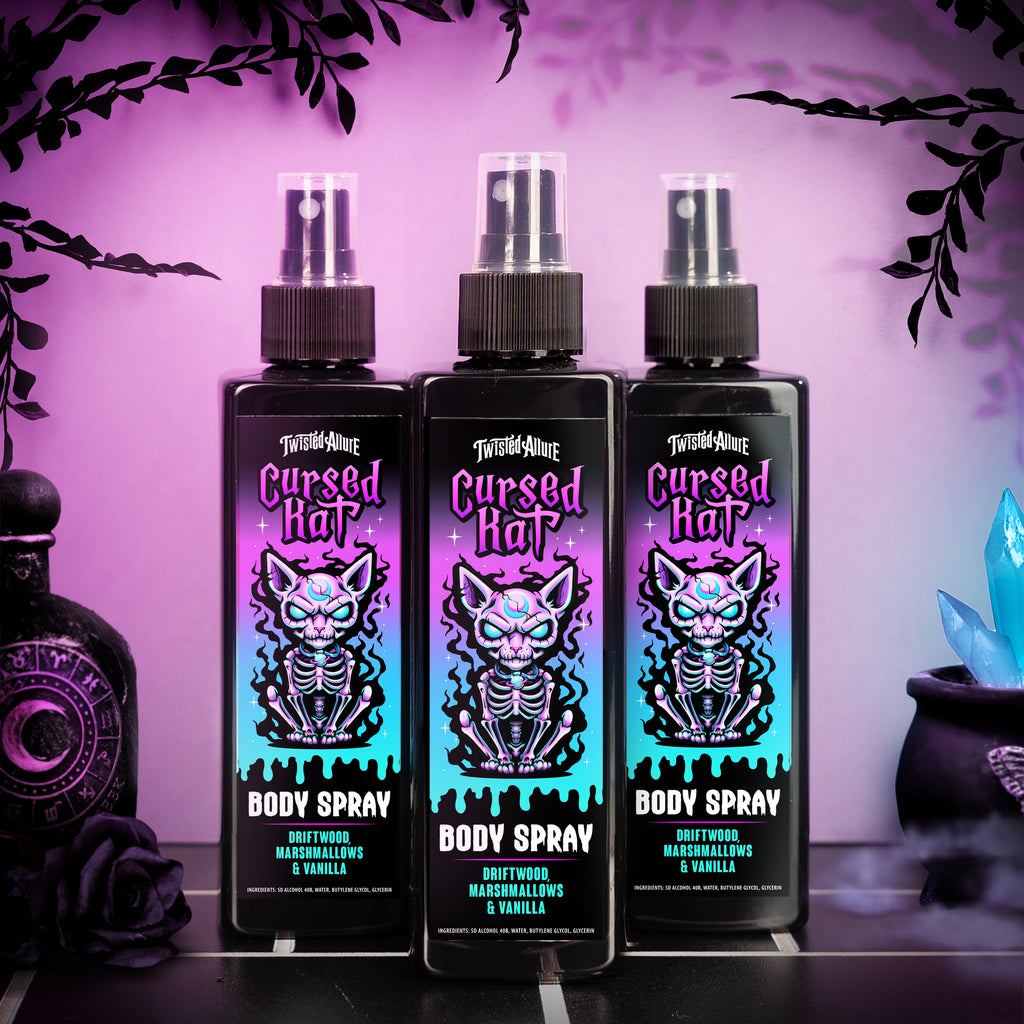 Cursed Kat Body Spray | Essential Fragrance | Twisted Allure ...