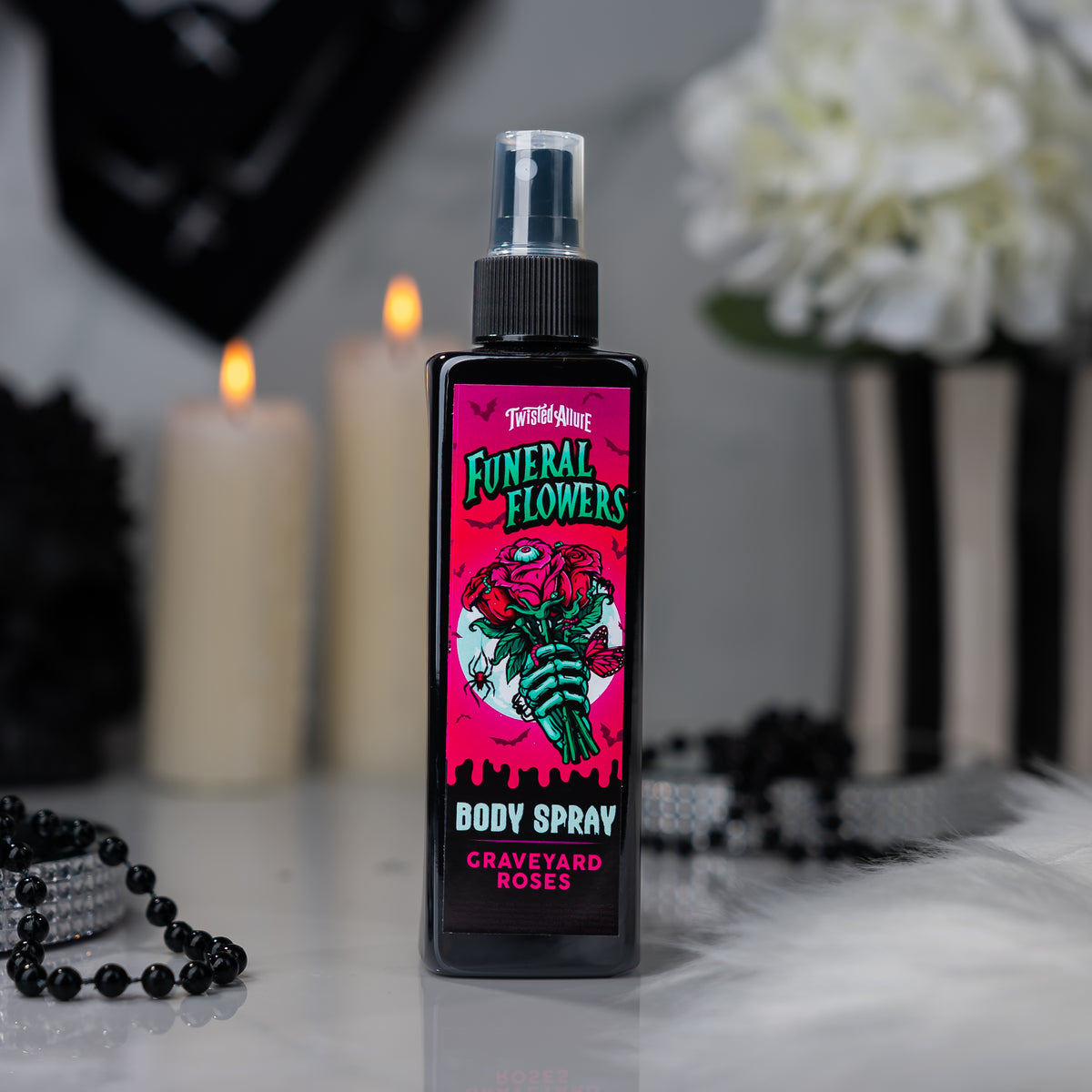 Funeral Flowers Body Spray | Essential Fragrance | TwistedAllure