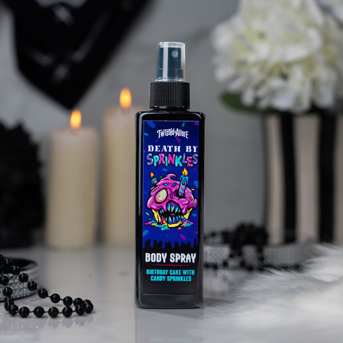 Death by Sprinkles Body Spray | Essential Fragrance | TwistedAllure
