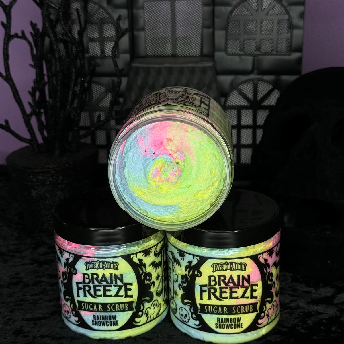 Brain Freeze Sugar Scrub | Essential Body Scrubs | TwistedAllure