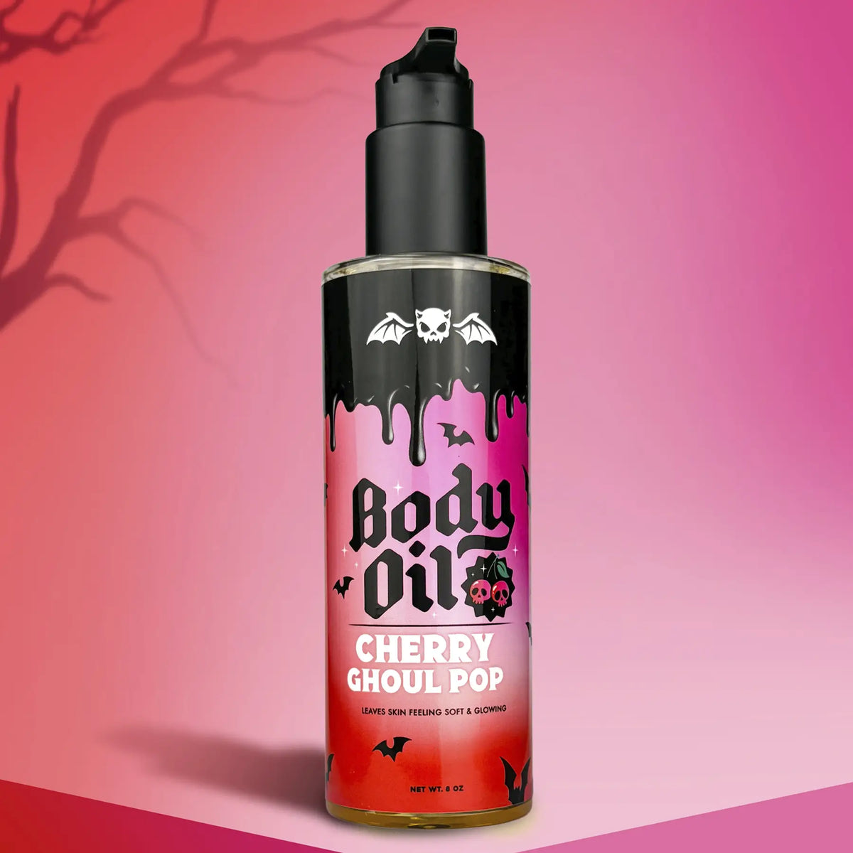 Cherry Ghoul Pop Body Oil | Luxury Moisturizing Oils | TwistedAllure