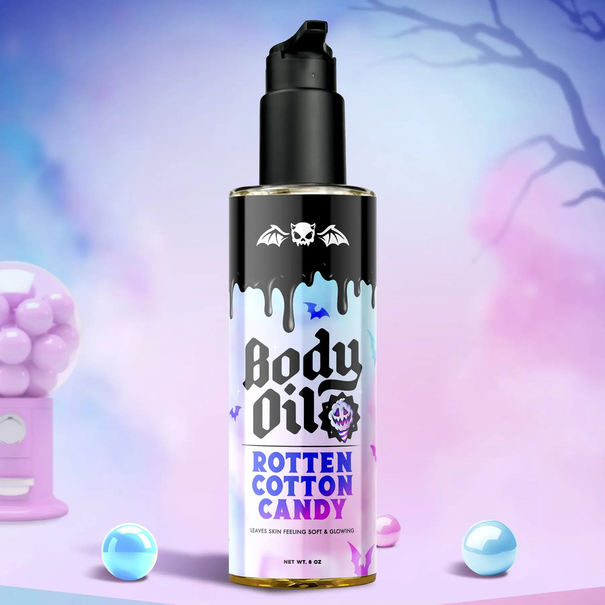 Rotten Cotton Candy Body Oil | Luxury Moisturizing Oils | TwistedAllure