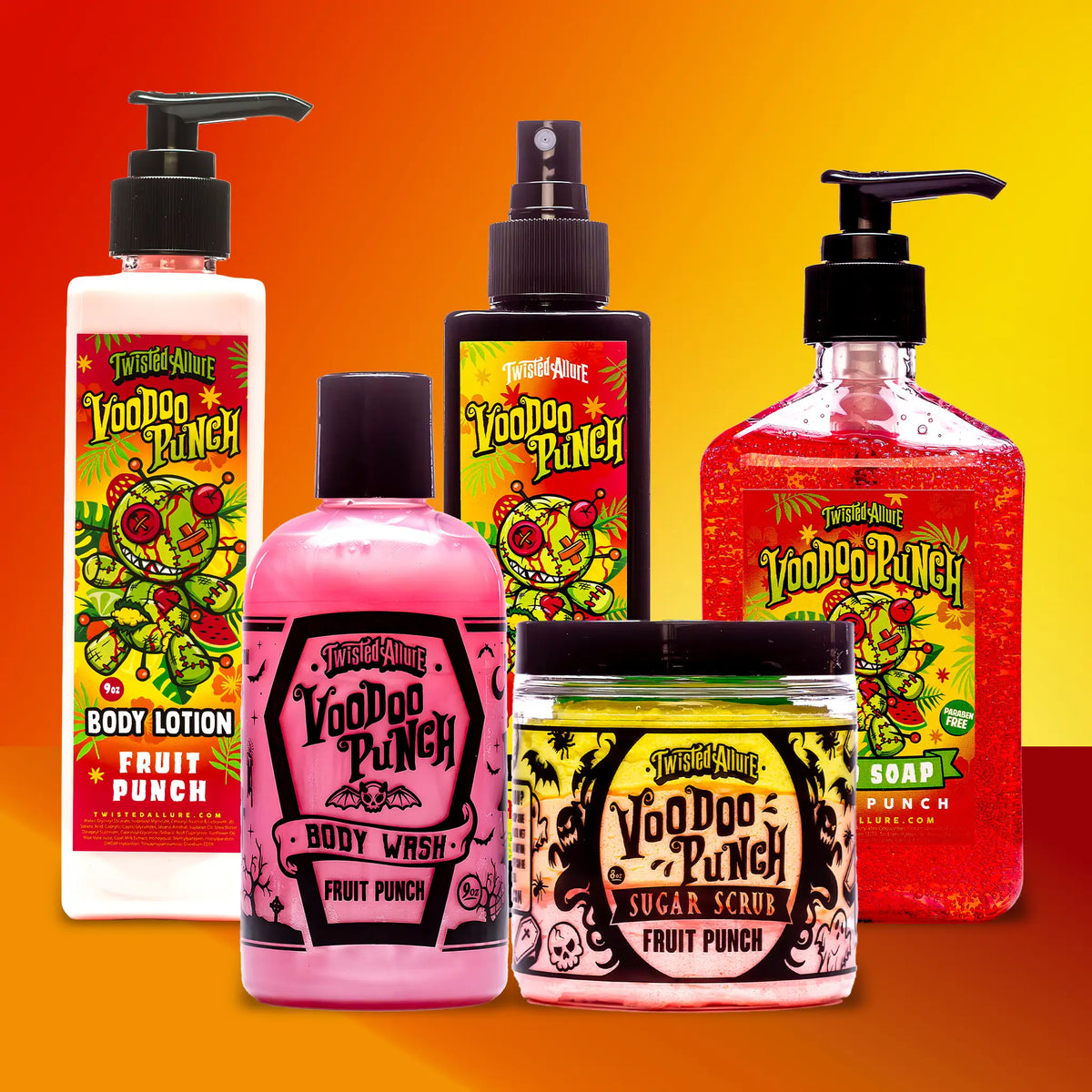 VooDoo Punch Bundle | Essential Bath & Body | TwistedAllure