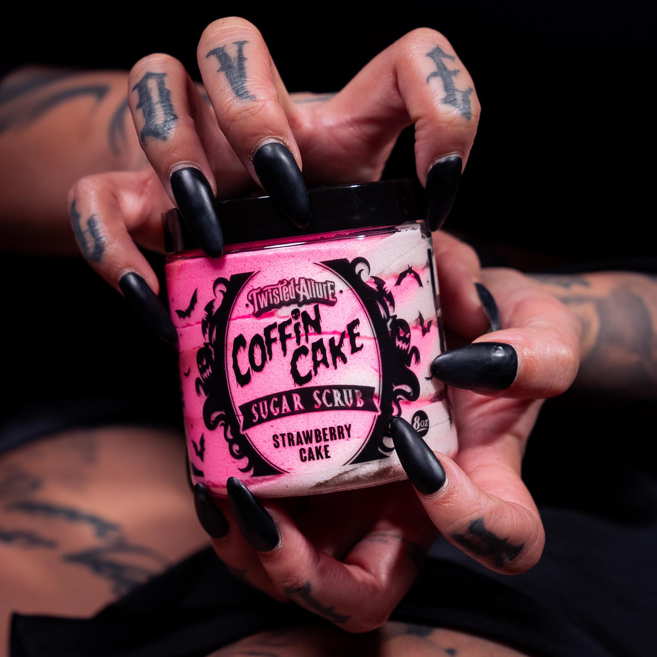 Coffin Cake Sugar Scrub | Essential Body Scrubs | TwistedAllure