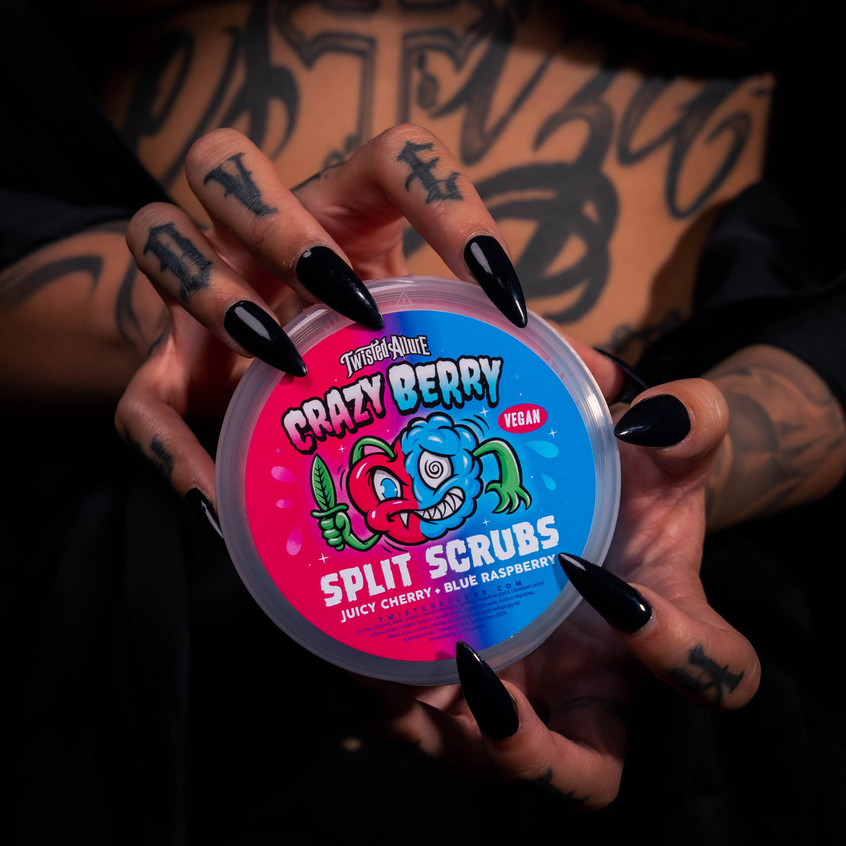 Crazy Berry Split Scrub | Essential Body Scrubs | TwistedAllure