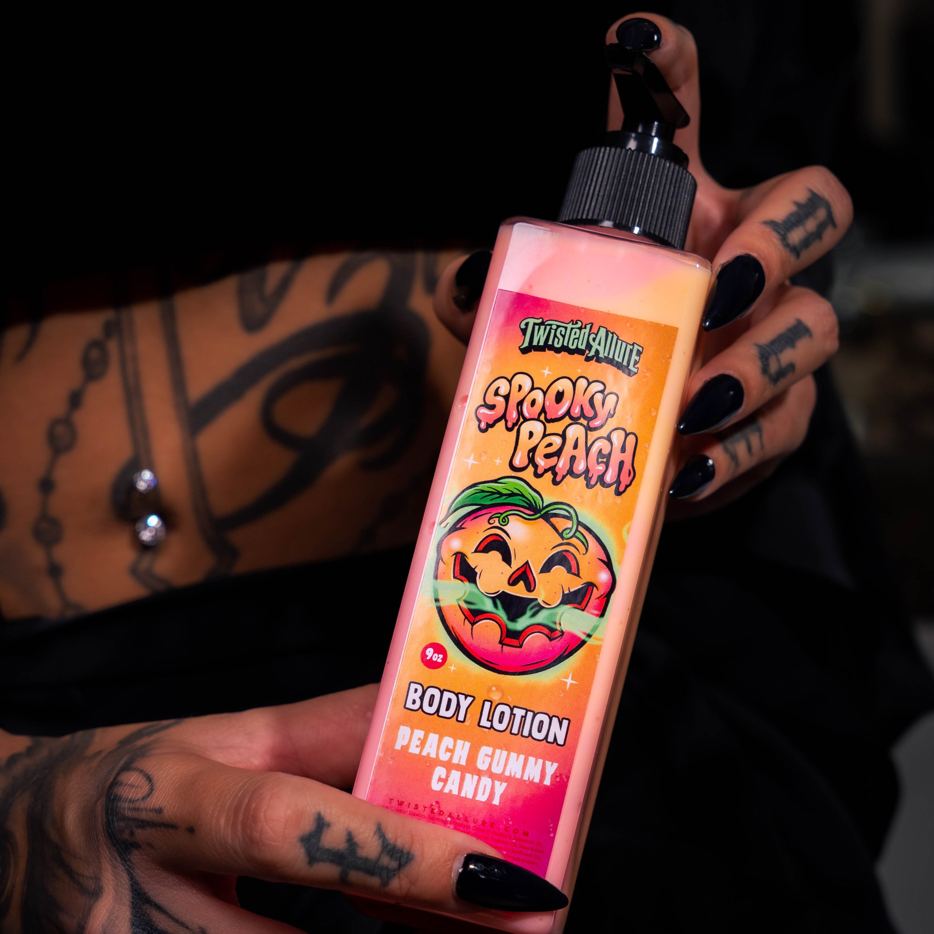 Spooky Peach Body Lotion (Peach Gummy Candy) – TwistedAllure