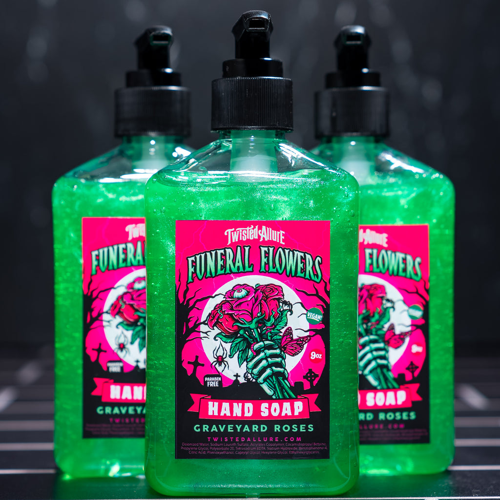 Funeral Flowers Hand Soap (Graveyard Roses) – TwistedAllure
