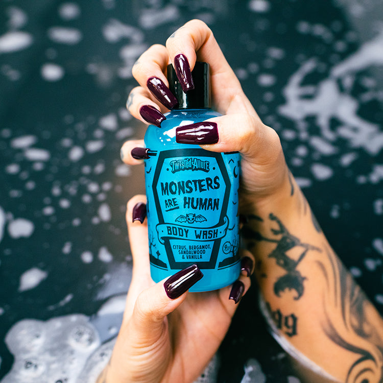 Monsters Are Human Body Wash | Essential Body Wash | TwistedAllure